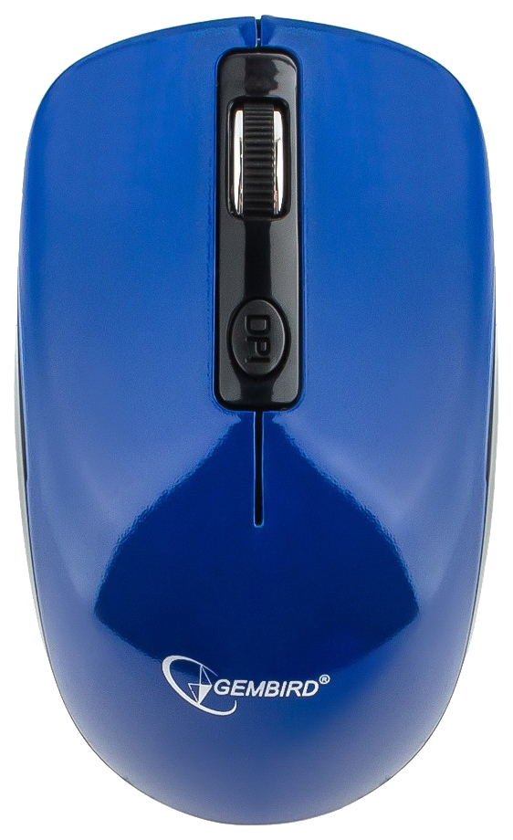 Беспроводная мышь Gembird MUSW-400-B Blue/Black