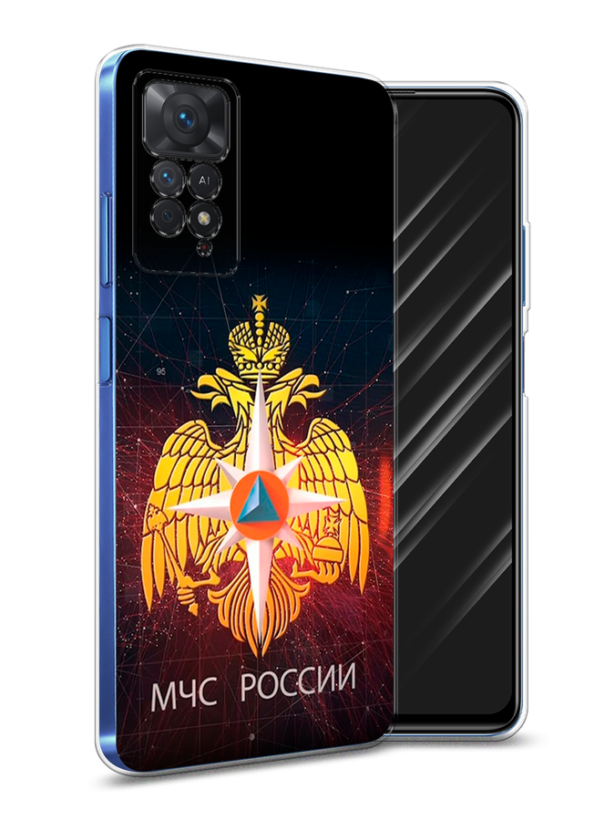 Чехол Awog на Xiaomi Redmi Note 11 Pro/11 Pro 5G/11E Pro "МЧС России"