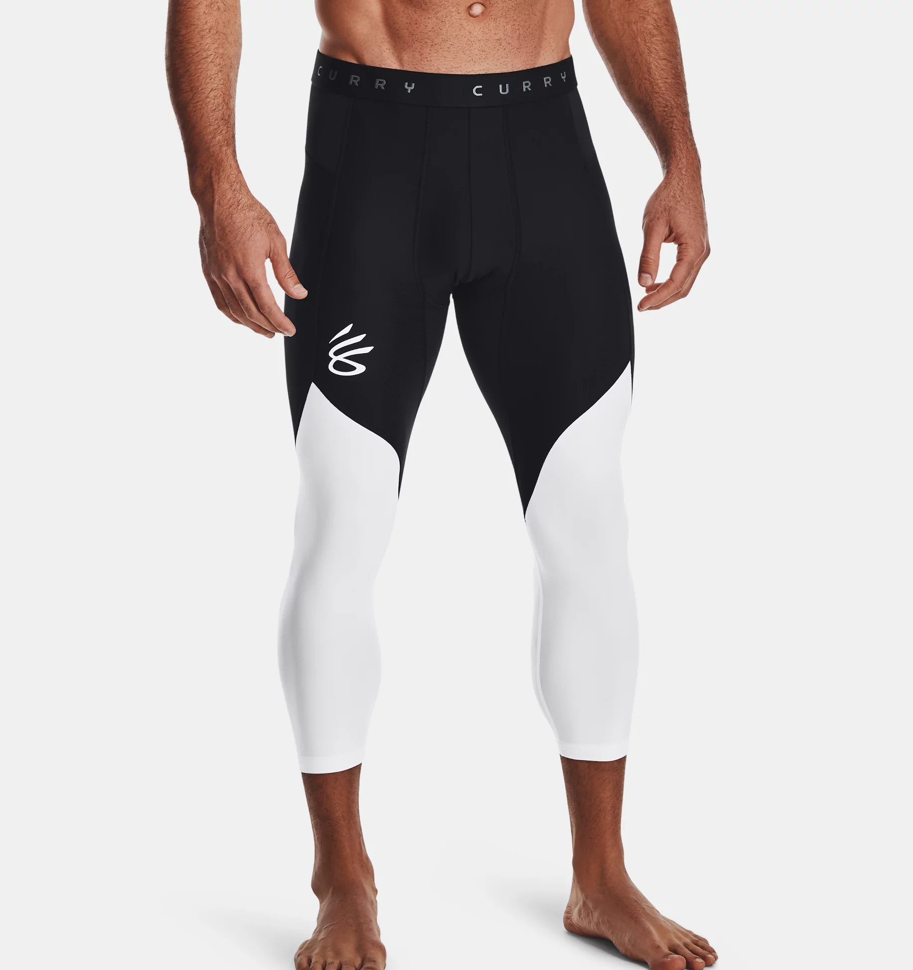 Тайтсы мужские Under Armour 77-1362586 черные 46 EU