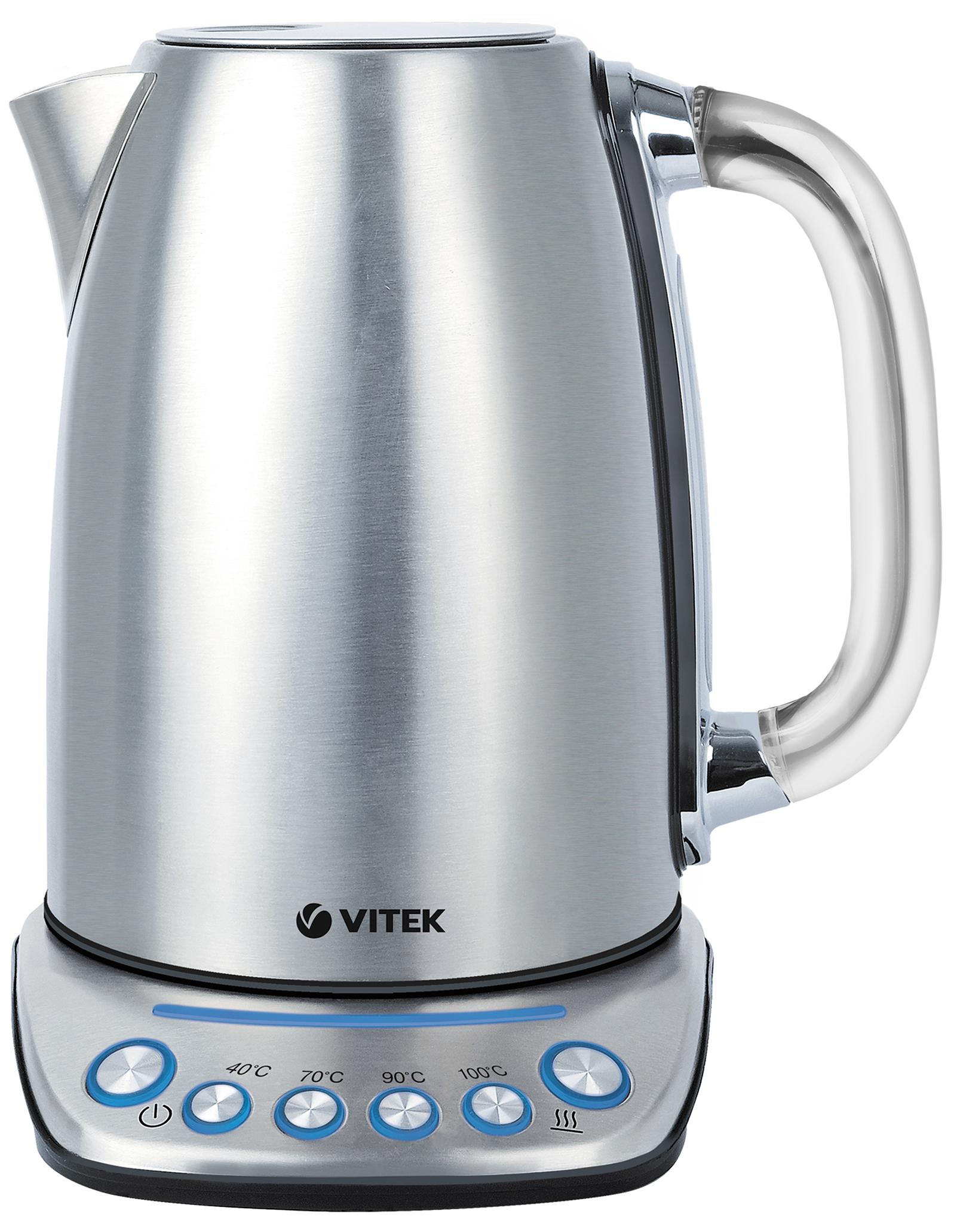 Чайник электрический VITEK VT-7089 1.7 л серебристый