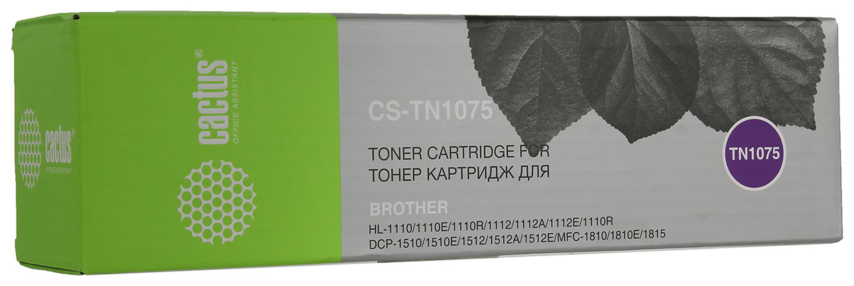 Картридж Cactus CS-TN1075 черный (CS-TN1075)