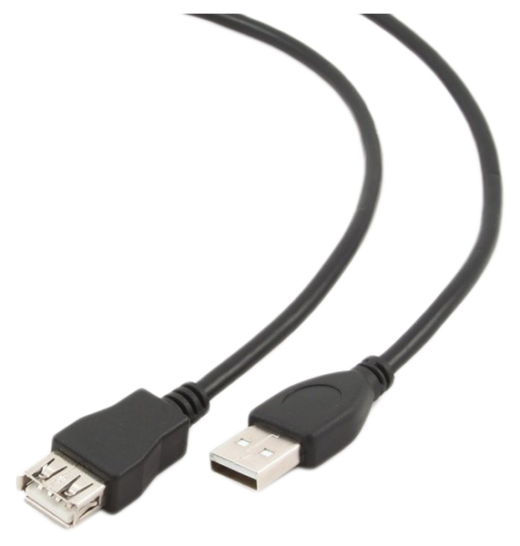 Кабель Cablexpert USB A-USB A, M-F 4,5м Black (CCP-USB2-AMAF-15C)