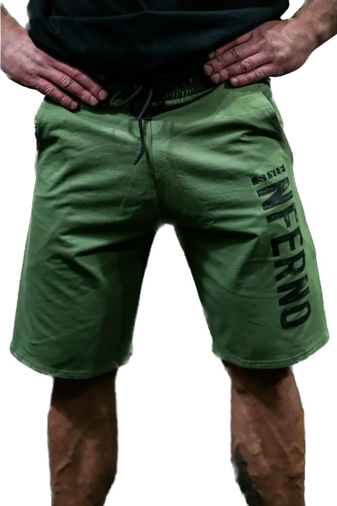 Спортивные шорты мужские INFERNO style Ш-001-001 хаки 4XL