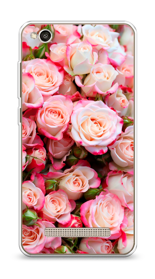 Чехол на Xiaomi Redmi 4A"Много роз"