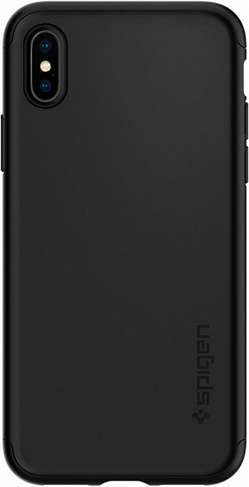 Чехол Spigen Thin Fit 360 (065CS24846) для iPhone Xs Max (Black)