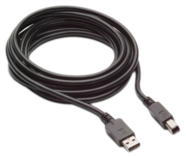 Кабель Гарнизон USB A-USB B, M-M 1,8м Black (OX-USBAB1.8STDY)