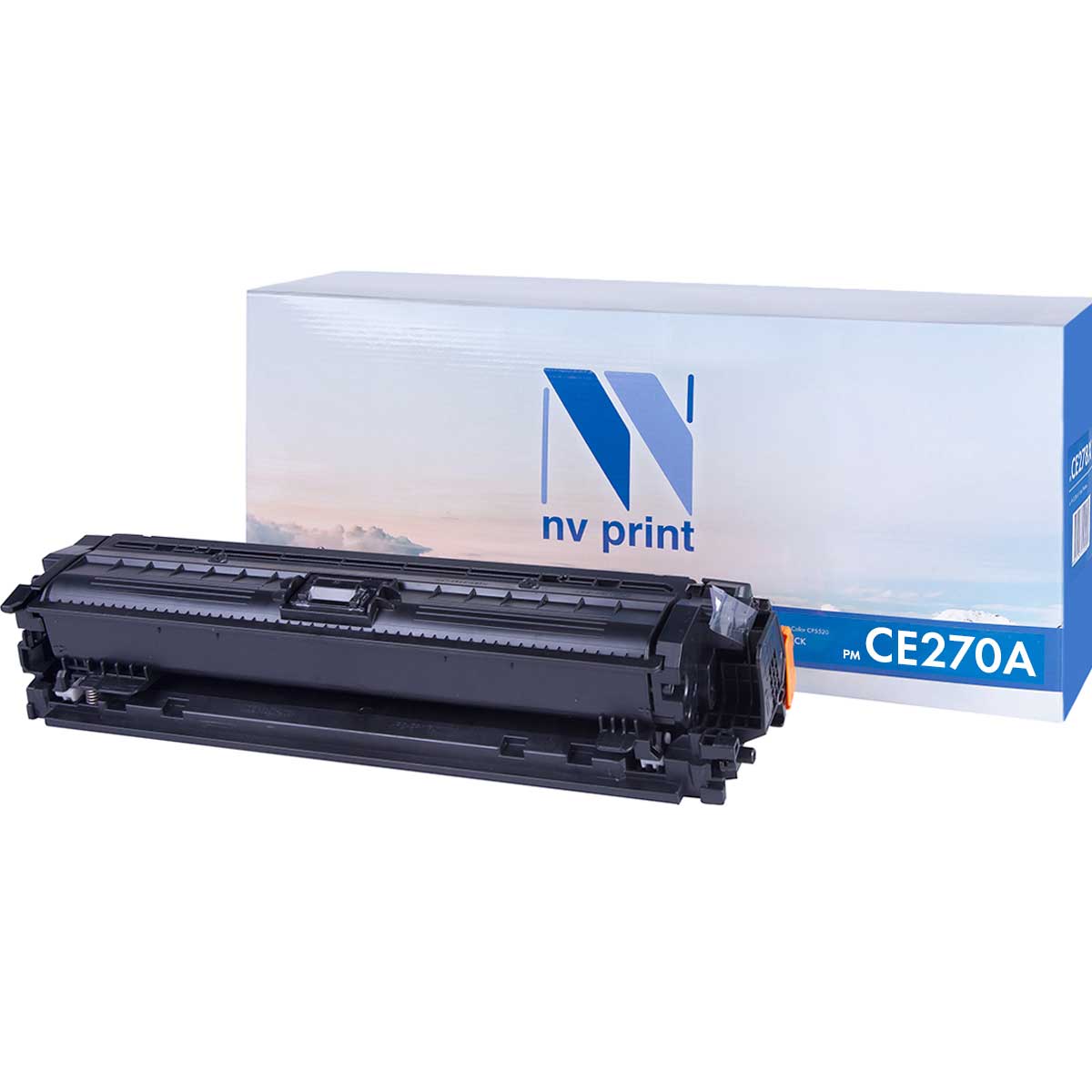 Картридж для лазерного принтера NV Print CE270ABK, Black