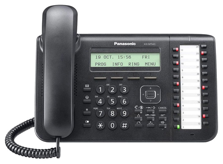 IP-телефон Panasonic KX-NT543RU-B Black