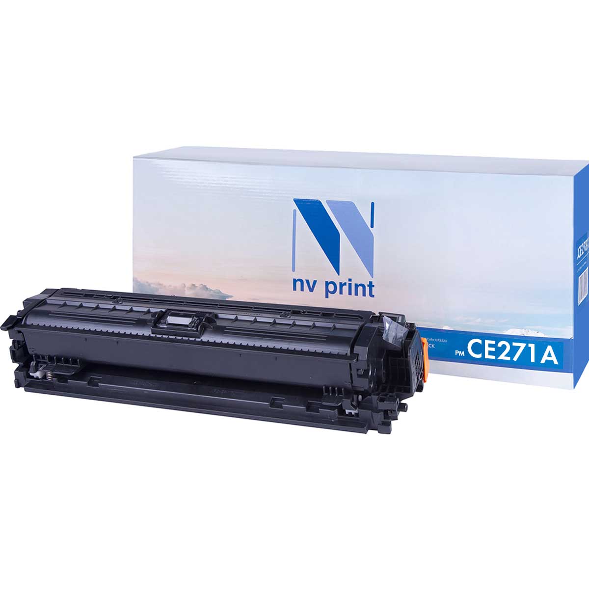 Картридж для лазерного принтера NV Print CE271AC, Blue
