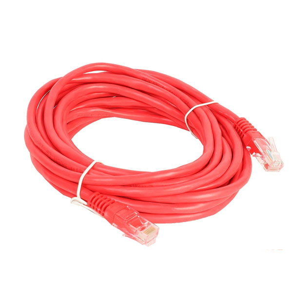 Кабель Aopen RJ45-RJ45, M-M 5м Red (ANP511-5M)