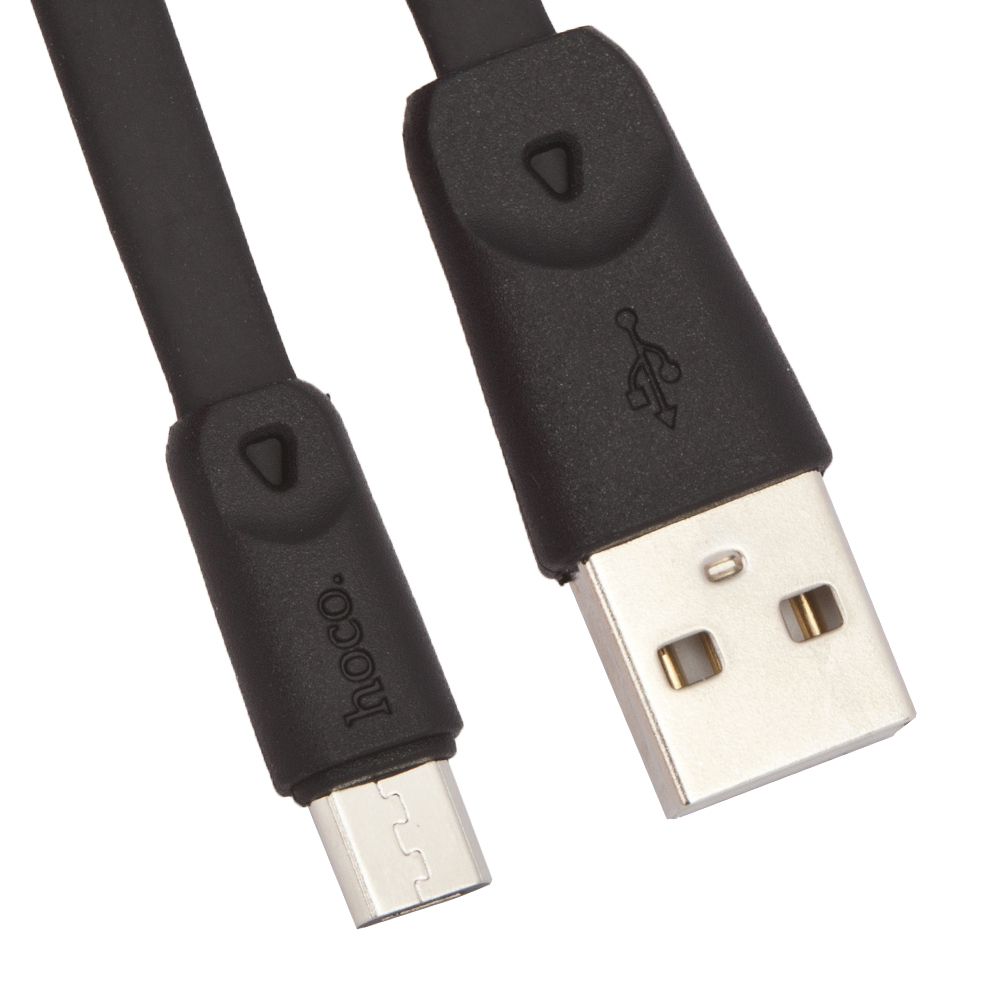 Кабель Hoco x9 Micro USB 1 м Black