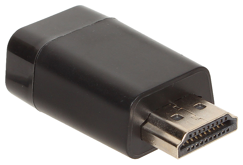 Переходник Gembird HDMI-VGA, M-F Black (A-HDMI-VGA-001)
