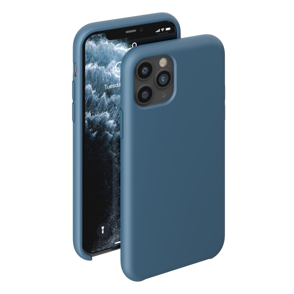 Чехол Deppa Liquid Silicone Case для Apple iPhone 11 Pro Blue