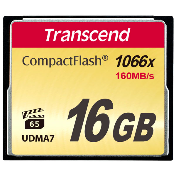 Карта памяти Transcend Compact Flash Ultimate TS16GCF1000 16GB