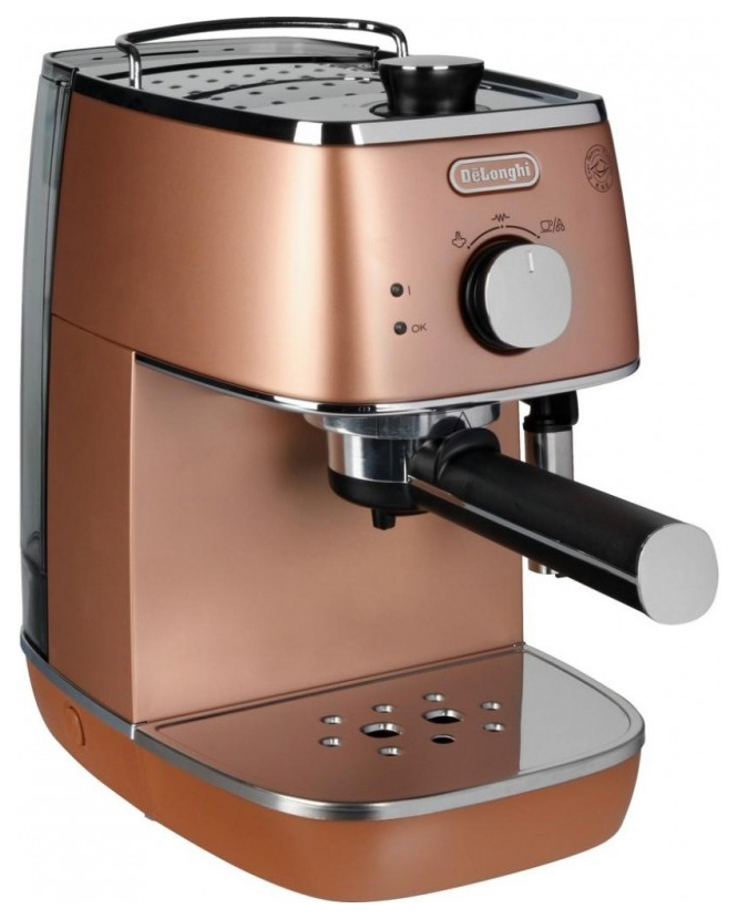 Рожковая кофеварка DeLonghi ECI341.CP Brown