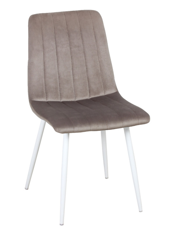 Комплект стульев 2 шт. ROOMEKO Dublin/белые/по2/кварцевый, серый/в ассортименте