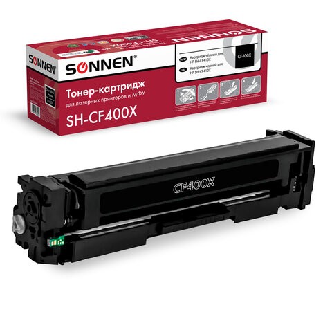 Картридж для лазерного принтера Sonnen 363942 black, совместимый