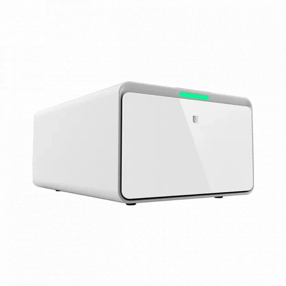 Электронный биометрический мини-сейф Qin PB-FV01 White