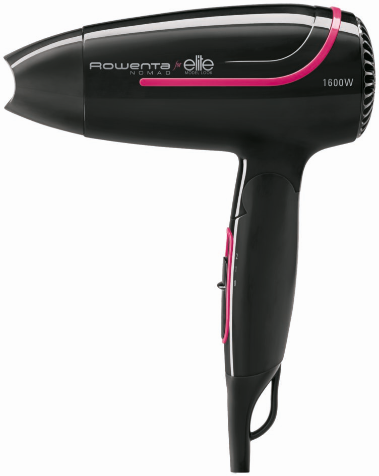 Фен Rowenta CV3312F0 1 600 Вт Black, Pink