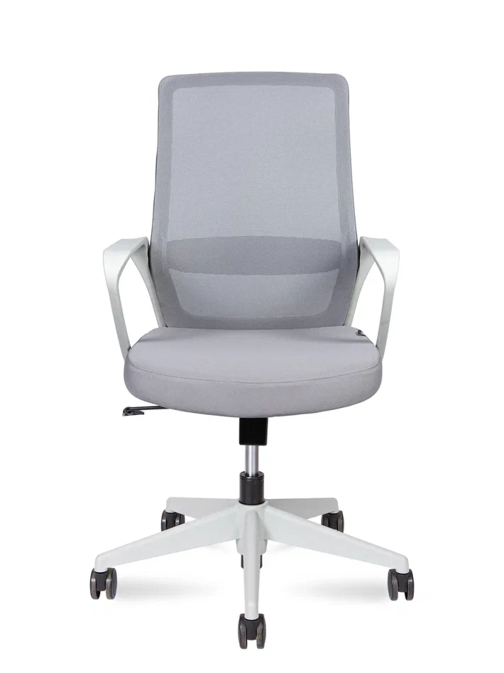 Офисное кресло Norden Pino grey LB, серый пластик / серая ткань
