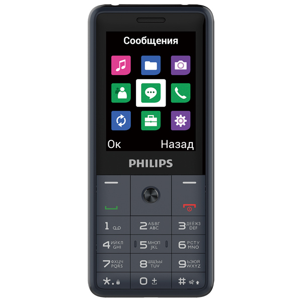Мобильный телефон Philips Xenium E169 Grey
