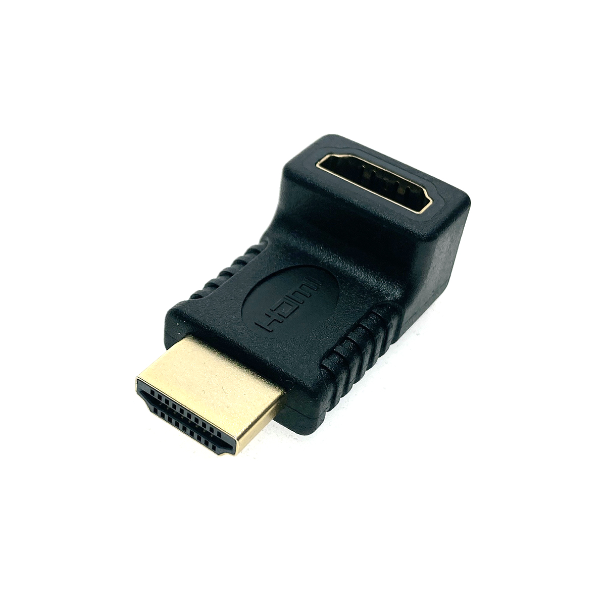 Переходник HDMI 19 pin Male to HDMI 19 pin Female угловой