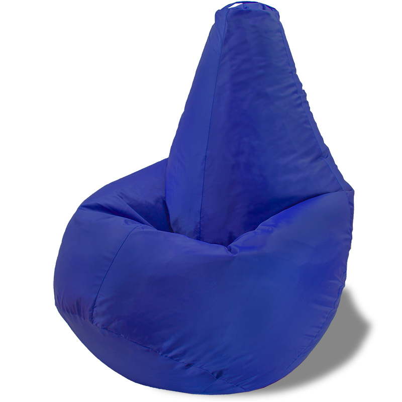 Кресло-мешок Puffmebel груша XXXL синий