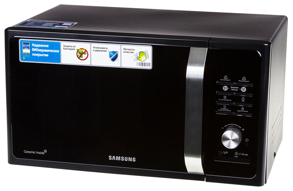 Микроволновая печь соло Samsung MS23F302TAK black