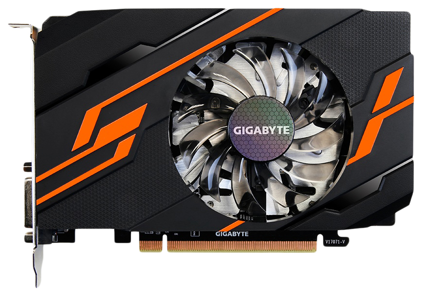 Видеокарта GIGABYTE NVIDIA GeForce GT 1030 OC (GV-N1030OC-2GL)