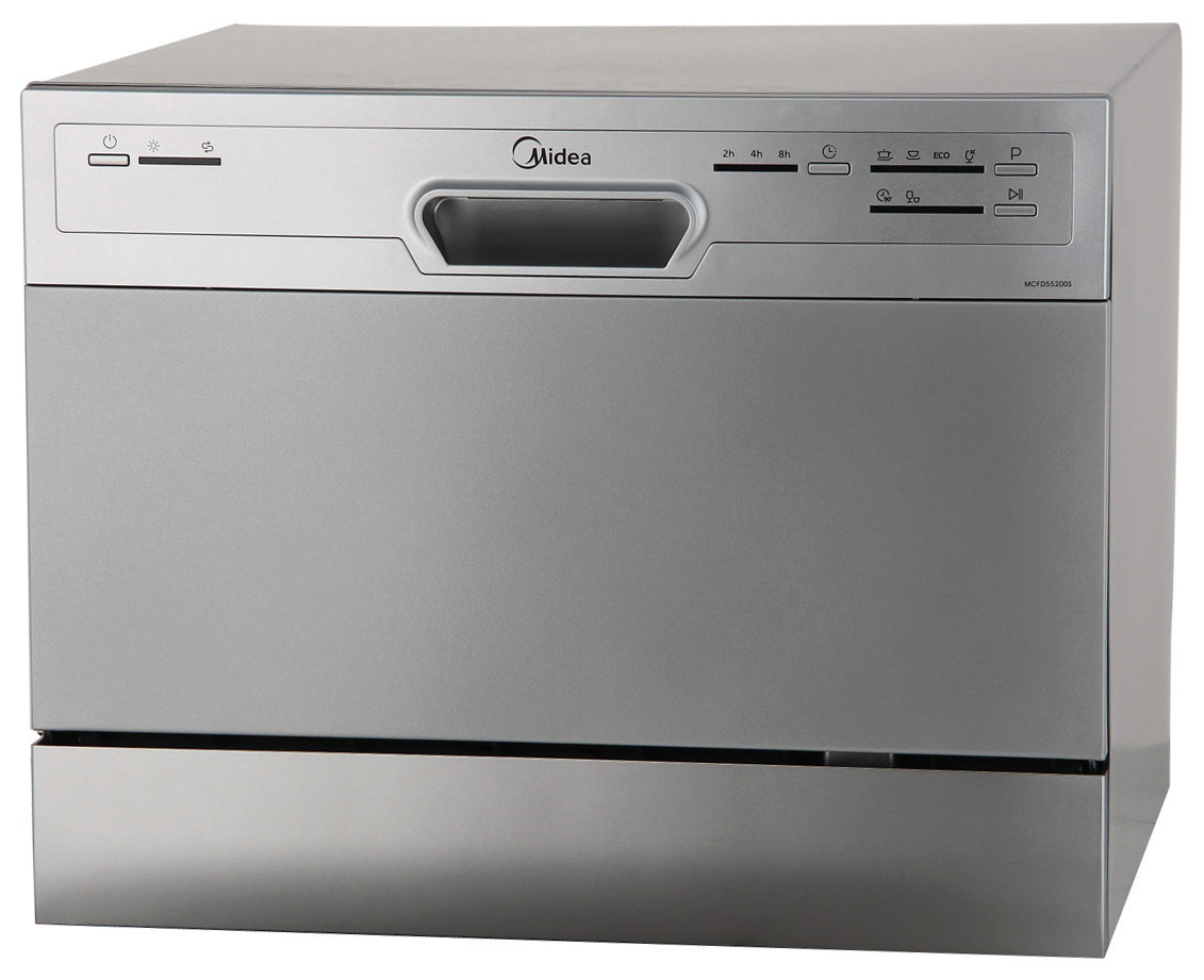 Посудомоечная машина компактная Midea MCFD55200S silver