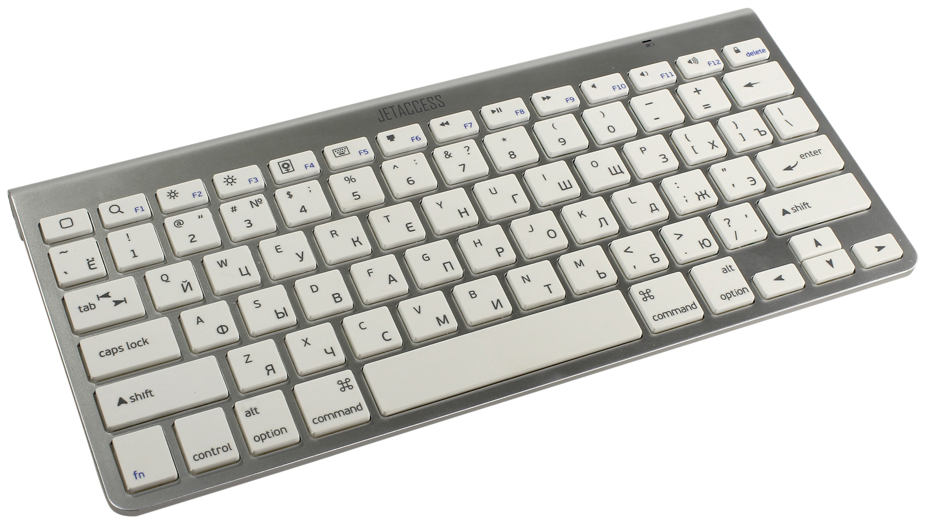 Беспроводная клавиатура Jet.A Slim Line K9 BT Silver