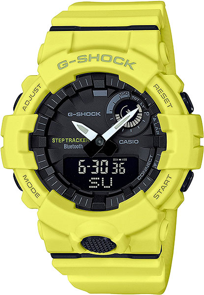 Наручные часы Casio G-SHOCK GBA-800-9A с хронографом