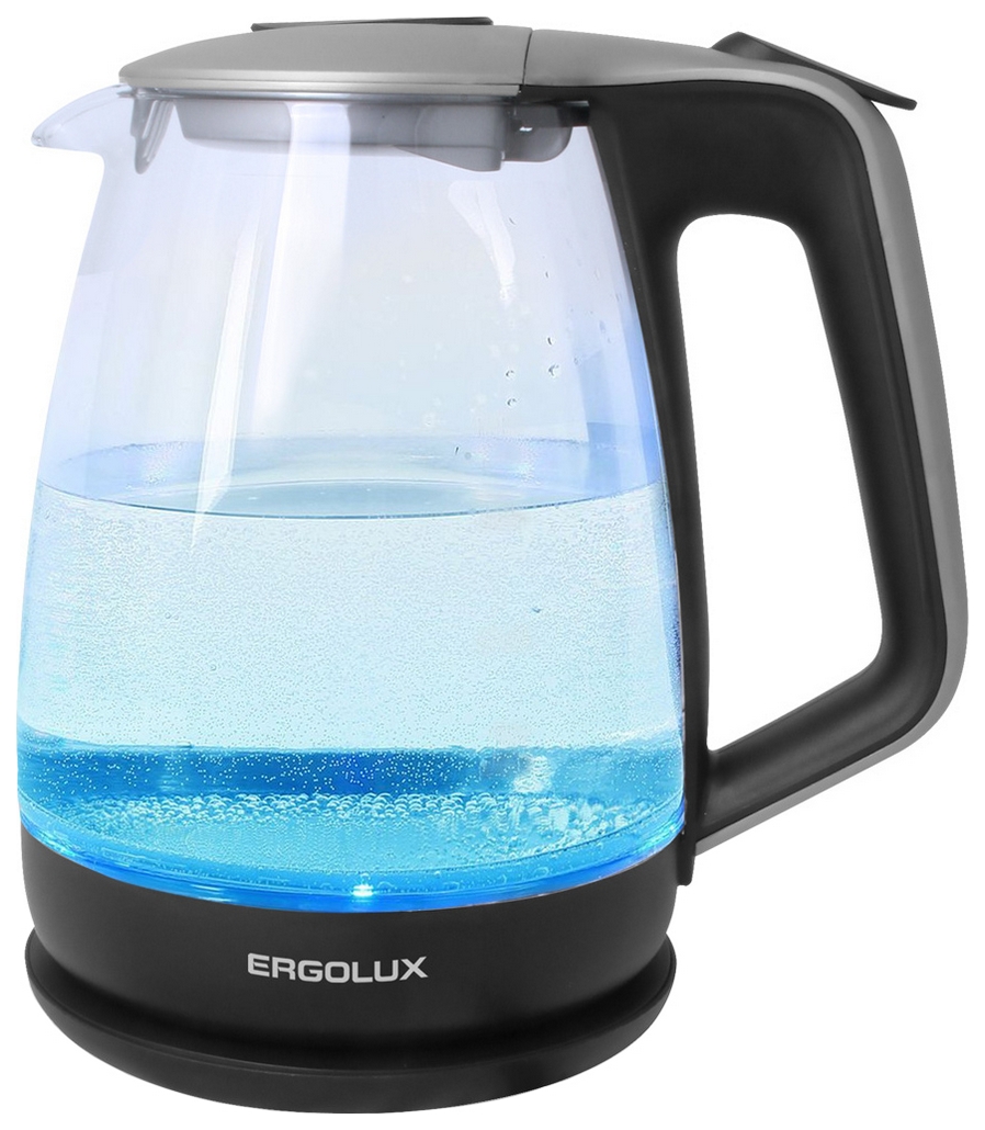 Чайник электрический Ergolux ELX-KG01-C42 1.7 л Black, Gray
