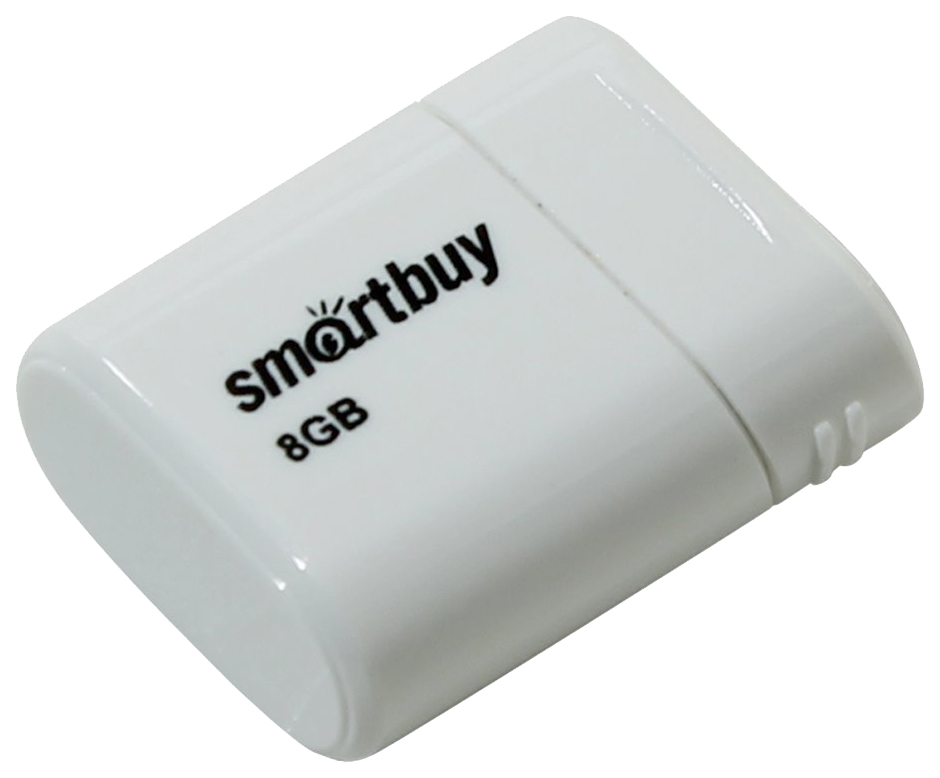 Флешка SmartBuy Lara 8ГБ White (SB8GBLara-W)