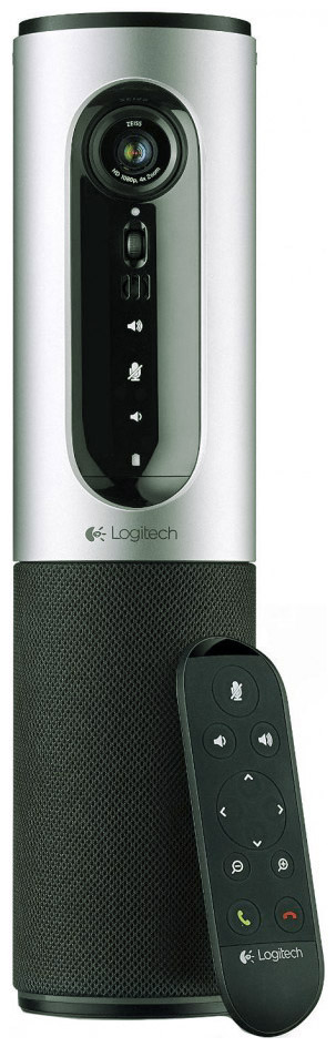 Web-камера Logitech ConferenceCam Connect Silver/ Black (960-001034)