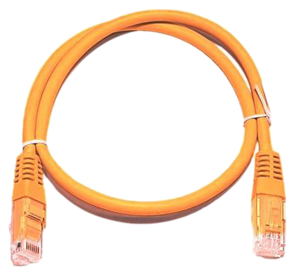 Кабель NoBrand RJ45-RJ45, M-M 1,5м Orange