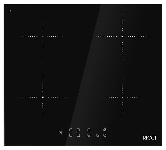Встраиваемая варочная панель индукционная RICCI KS-C47002 черный
