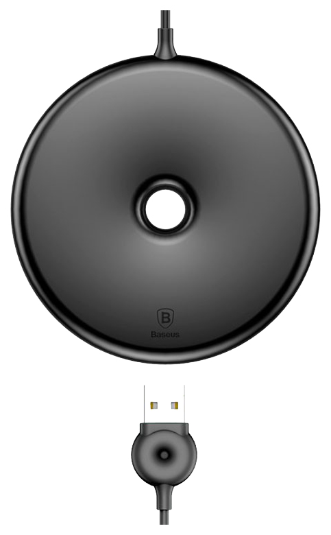 Беспроводное зарядное устройство Baseus Q Donut Wireless Charger (WXTTQ-01) 15 W, black