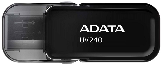 Флешка ADATA UV240 64ГБ Black (AUV240-64G-RBK)