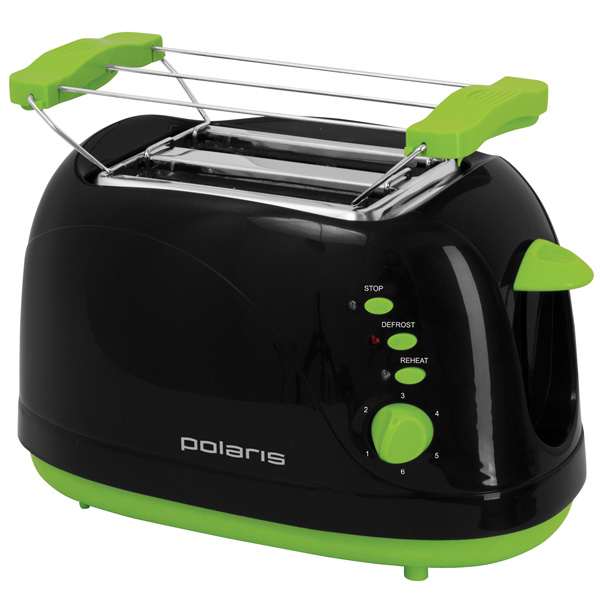 Тостер Polaris PET0702LB Black/Green