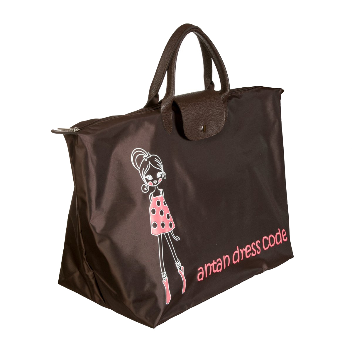 Дорожная сумка Antan Woman Of Fashion 175 brown 44 x 30 x 22 см