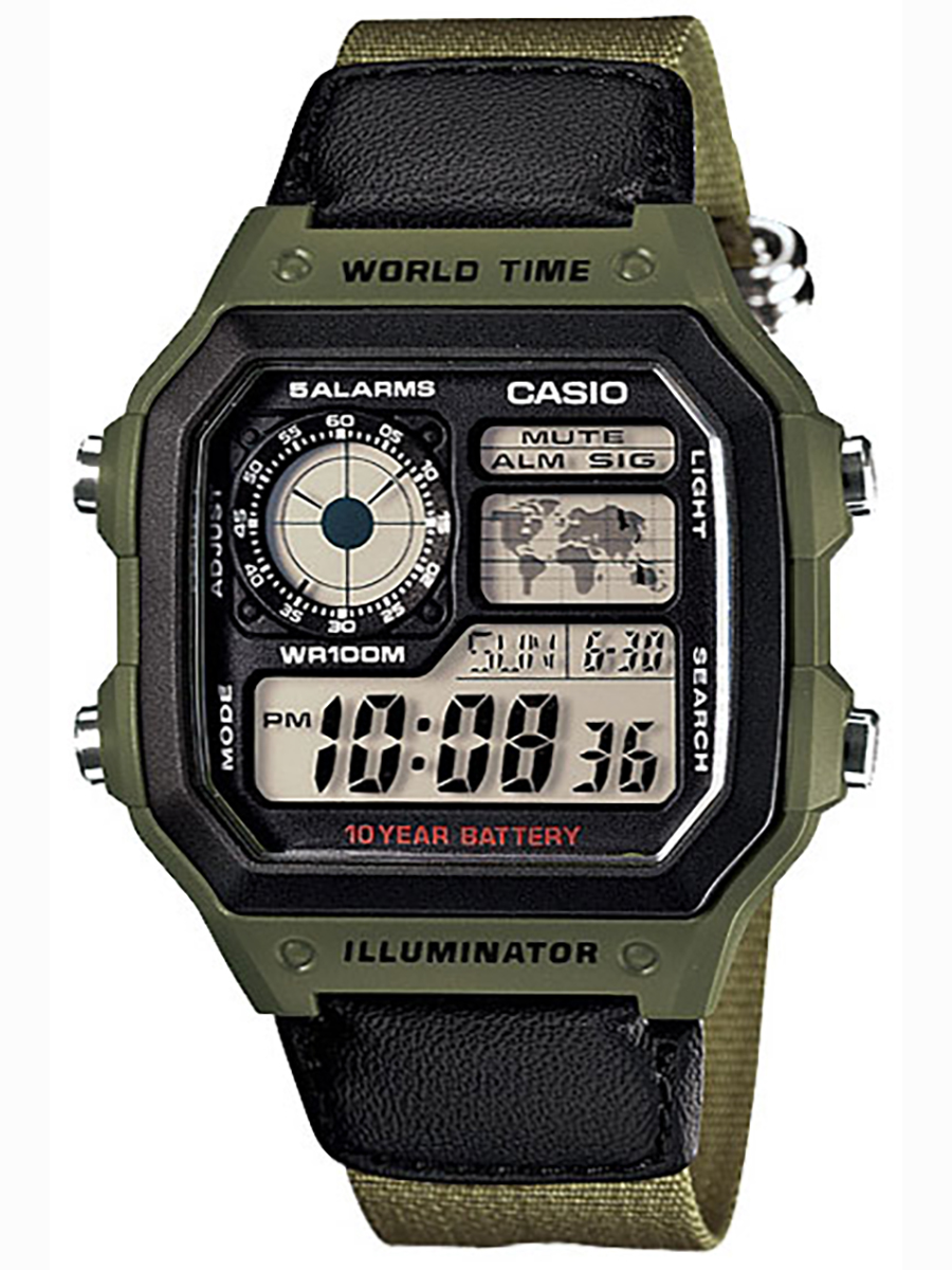 Наручные часы мужские Casio AE-1200WHB-3B
