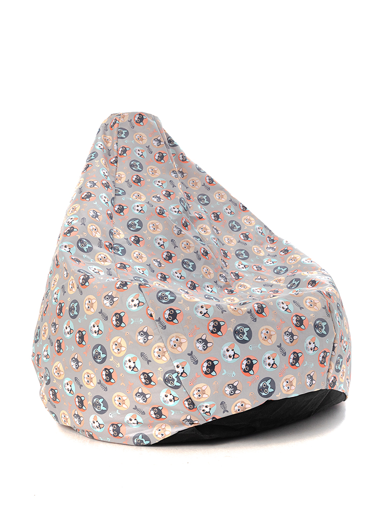 Кресло-мешок Ibag Груша XXL, оксфорд, разноцветный