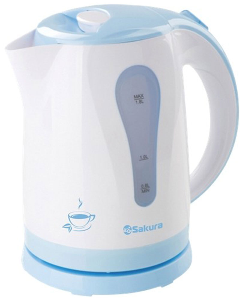 Чайник электрический Sakura SA-2326BL 1.8л White, Blue
