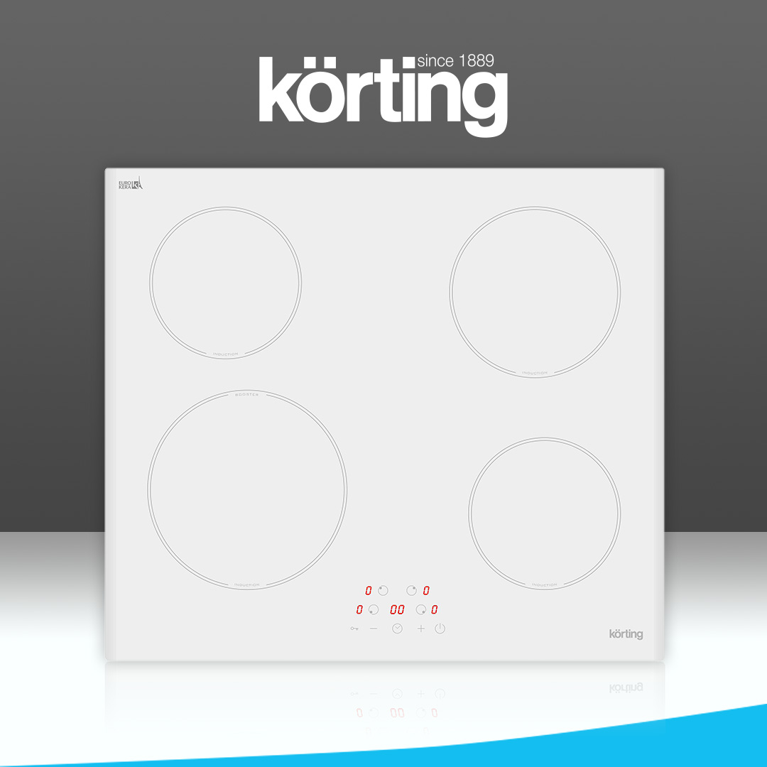 Встраиваемая варочная панель индукционная Korting HI 64013 BW