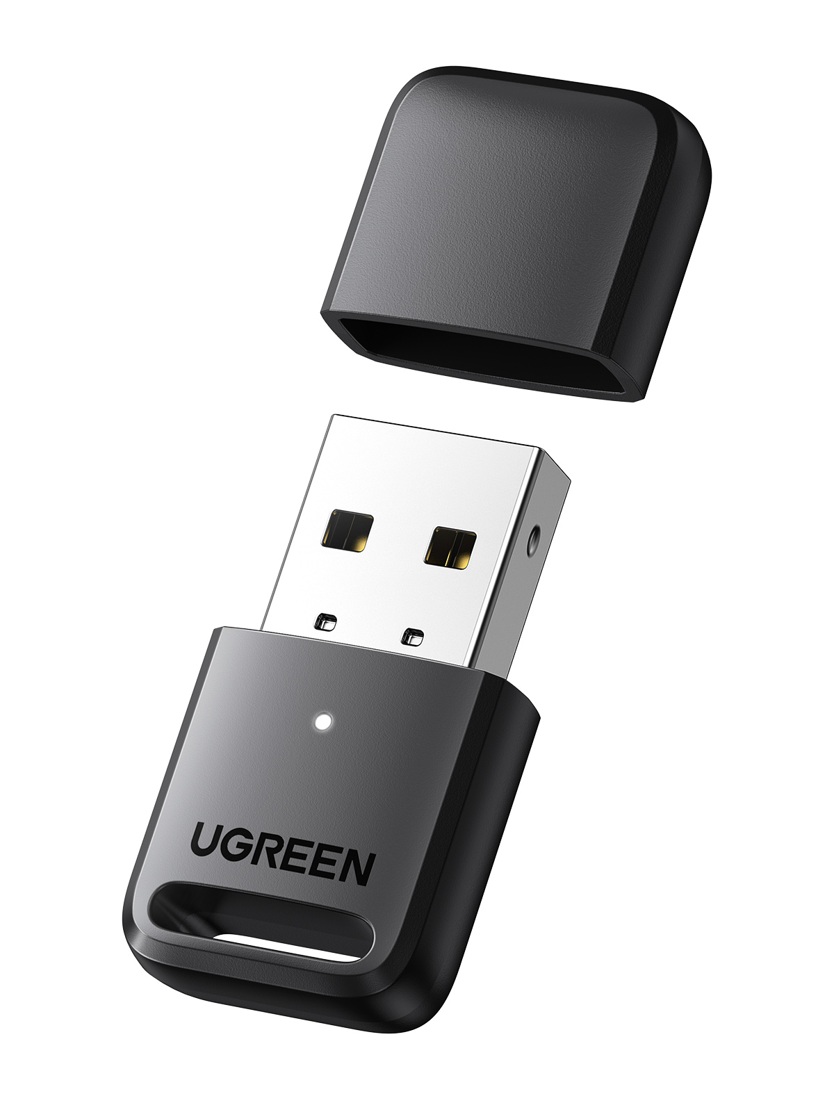 Адаптер uGreen CM390 (80890) Bluetooth 5.0 USB Adapter, черный