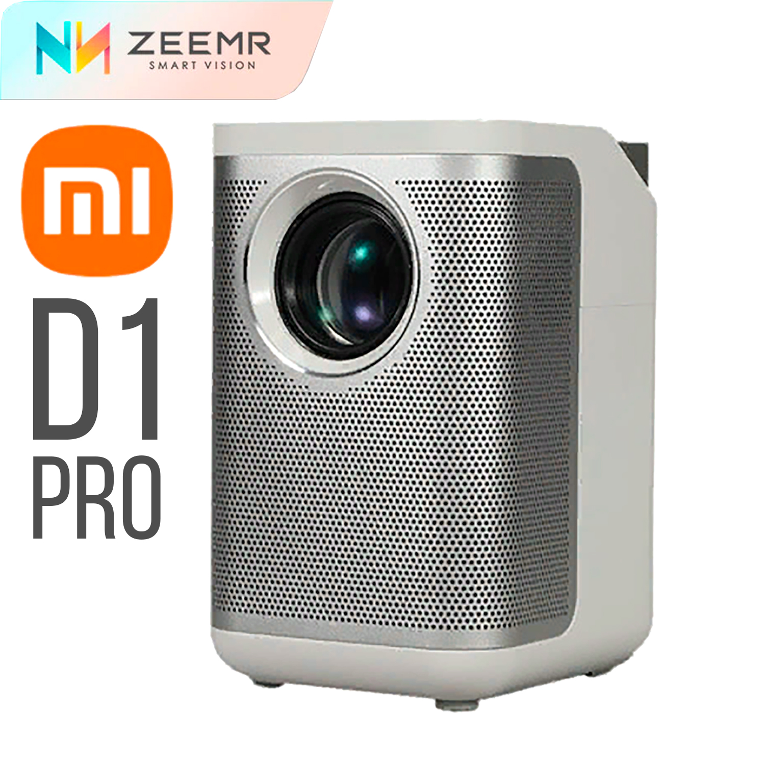 Видеопроектор Zeemr D1 Pro White серебристый (D1 Pro White)