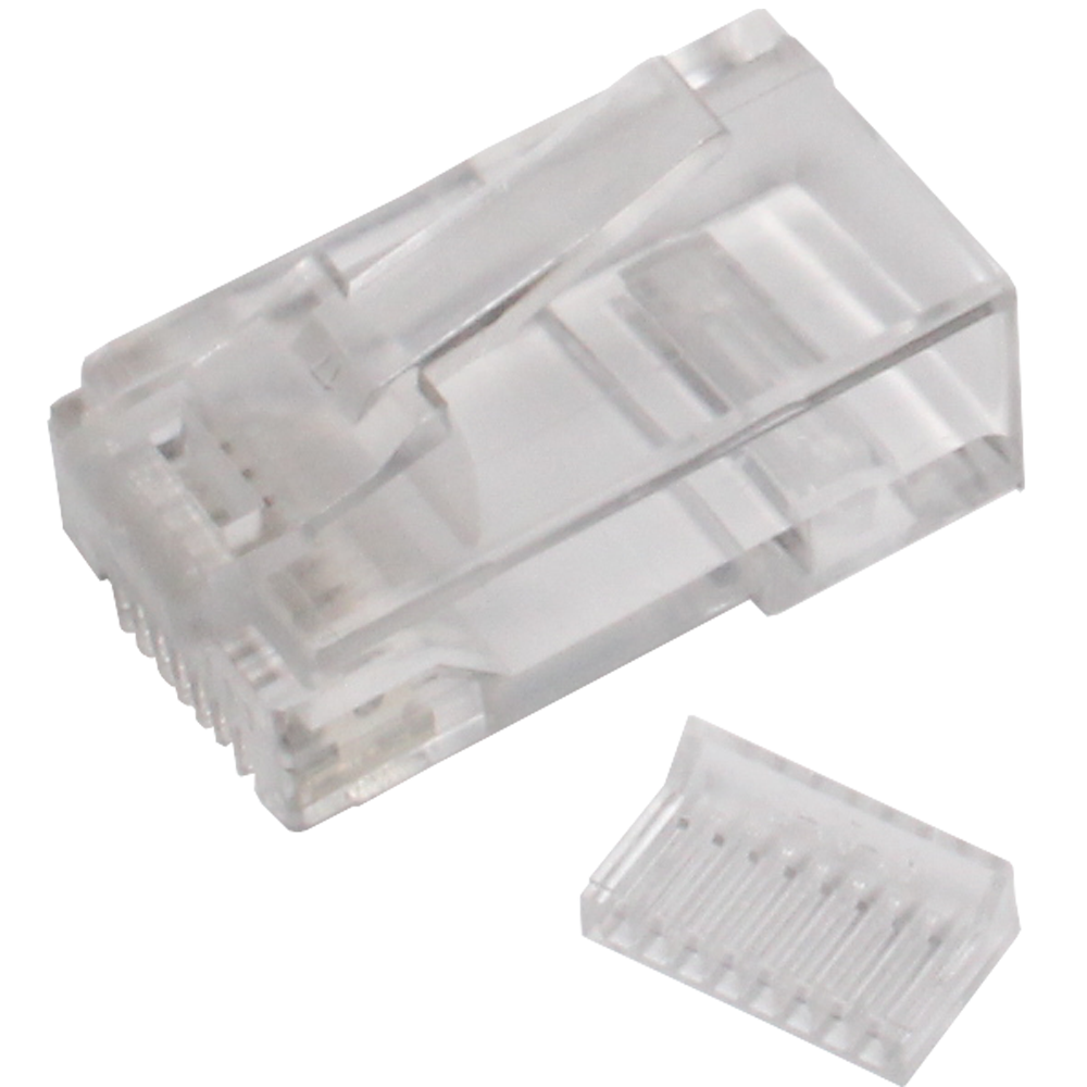 Коннектор VCOM RJ-45 RJ 45 м RJ45/10 коннектор