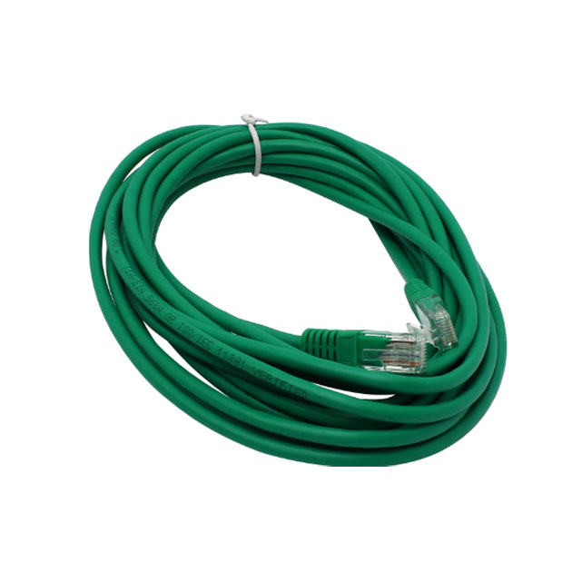 Кабель Aopen RJ45-RJ45, M-M 5м Green (ANP511-5M)