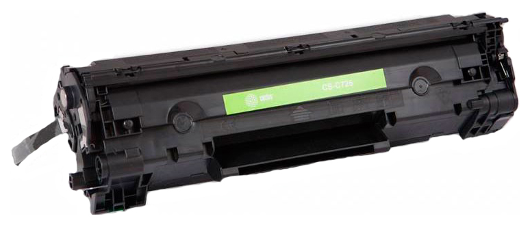 Тонер-картридж для лазерного принтера CACTUS CS-C726S черный, совместимый